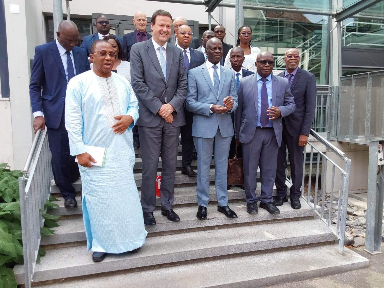 Côte d'Ivoire / Prof Adama DIAWARA et sa délégation.