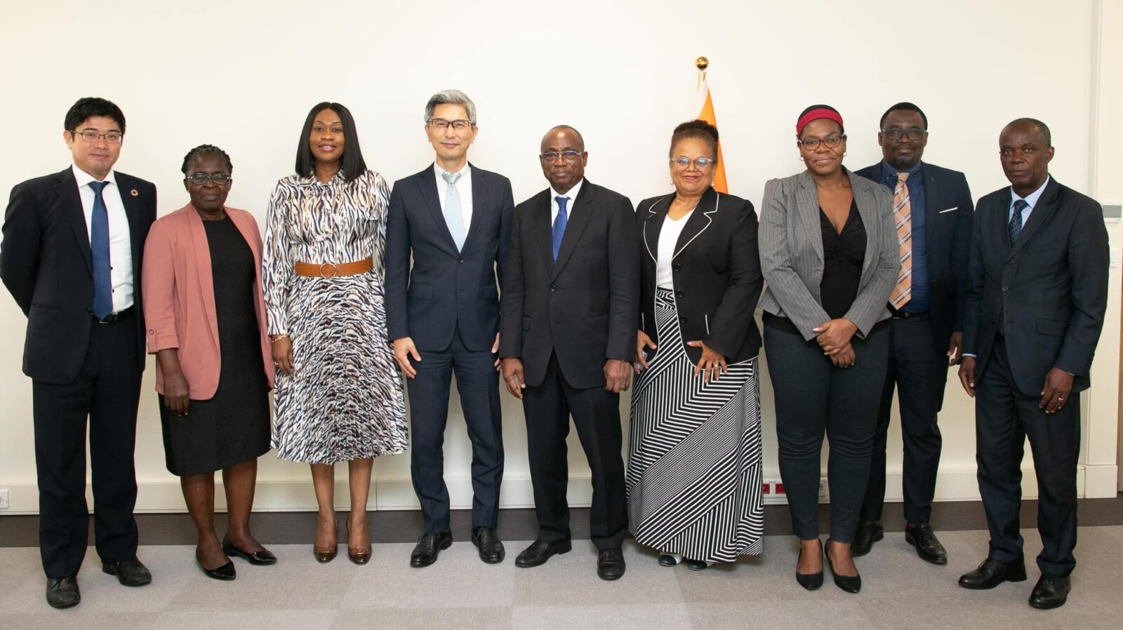 Côte d'Ivoire / Le Ministre N’Guessan KOFFI échange.