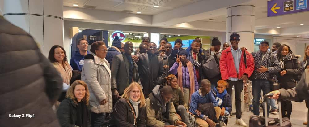 Côte d'Ivoire / METFPA - Écho du Québec : Arrivée des 21 Jeunes.