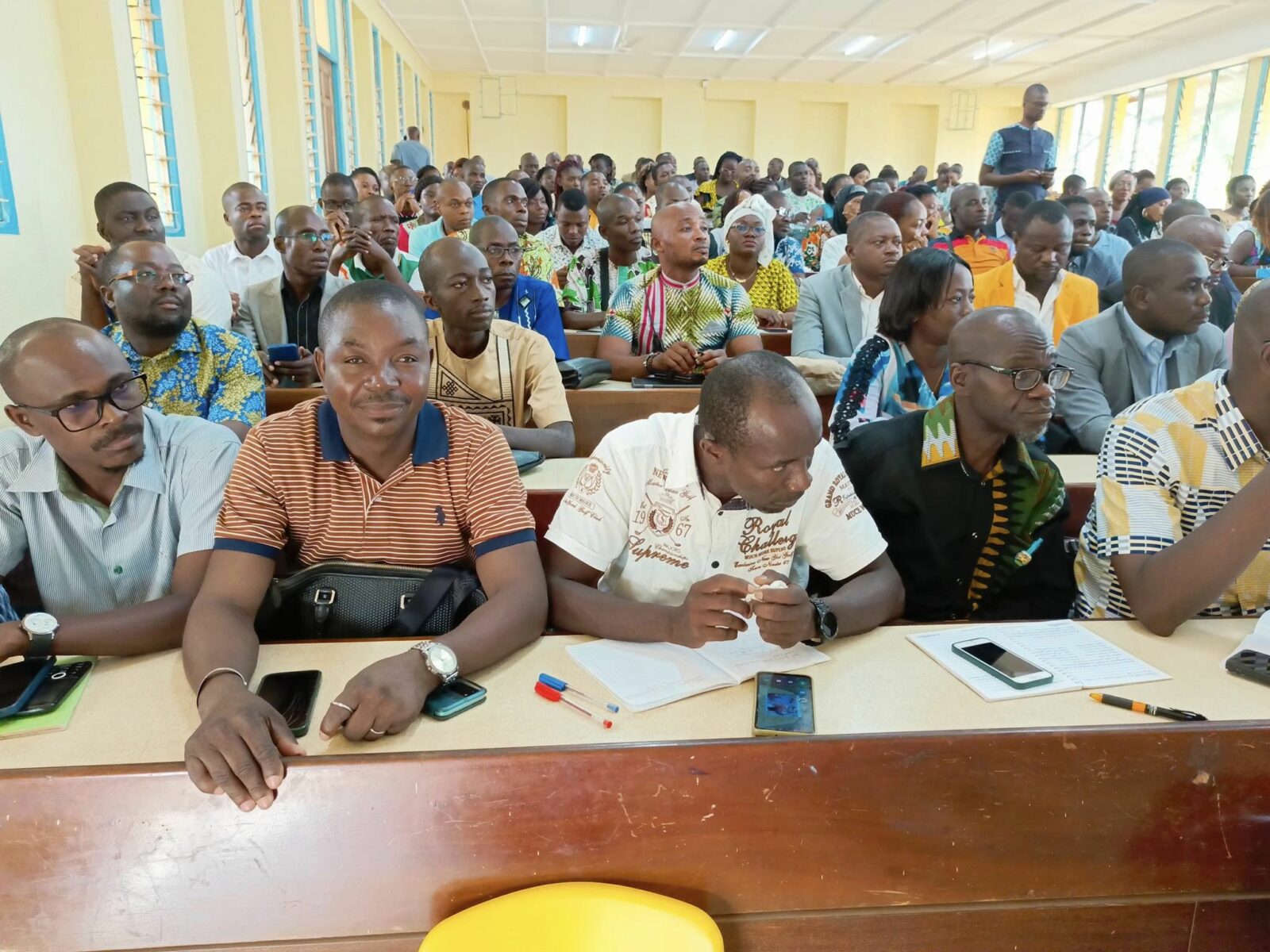 Drena Daloa / Premier regroupement des élèves-maîtres.