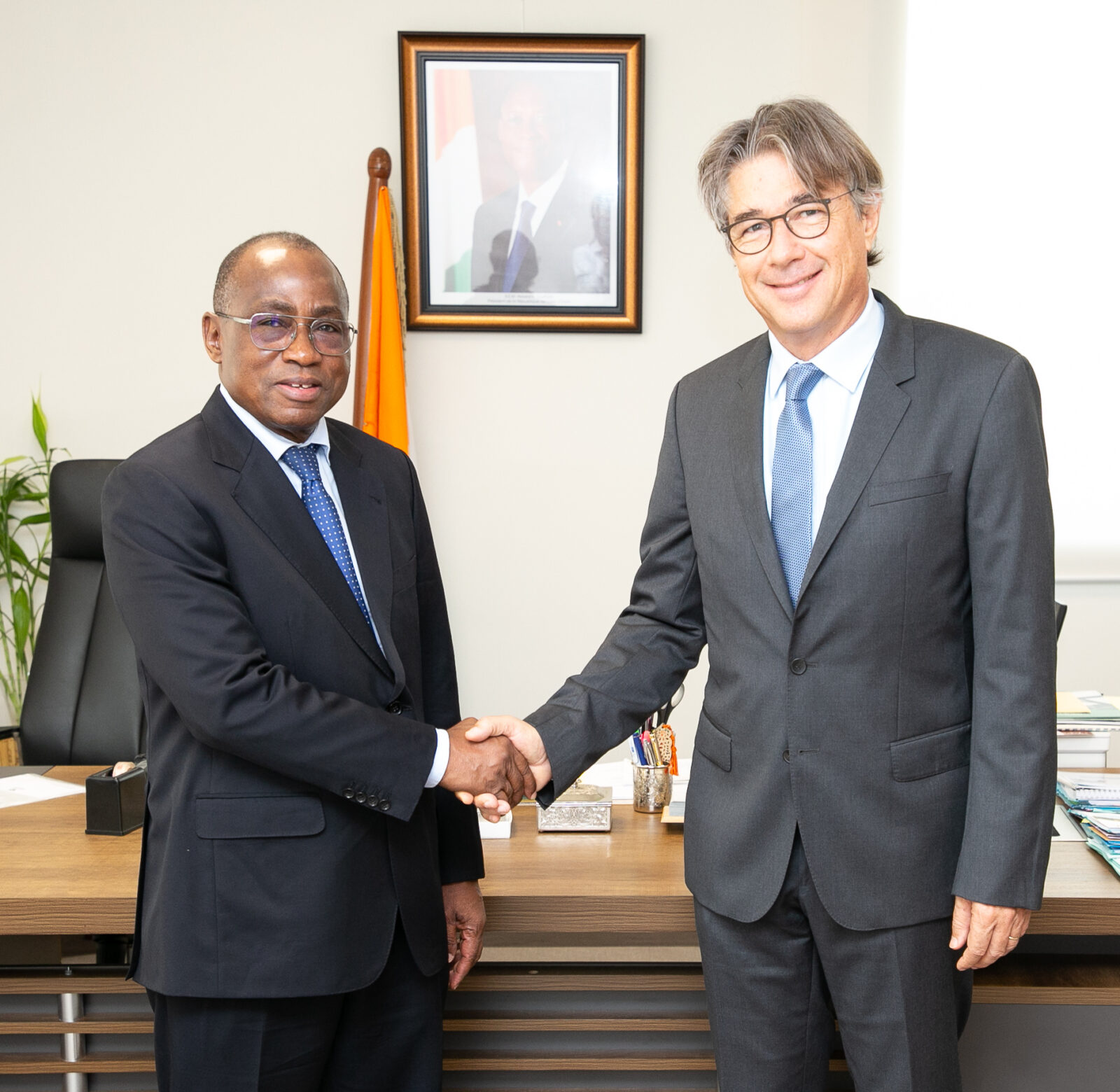 Côte d'Ivoire / METFPA-CFAO MOBILITY : Le Ministre reçoit.