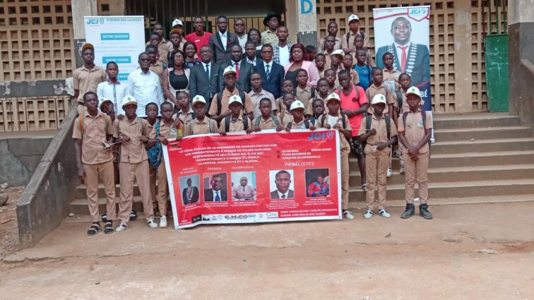 Côte d’Ivoire / La JCI-Bingerville sensibilise les élèves.