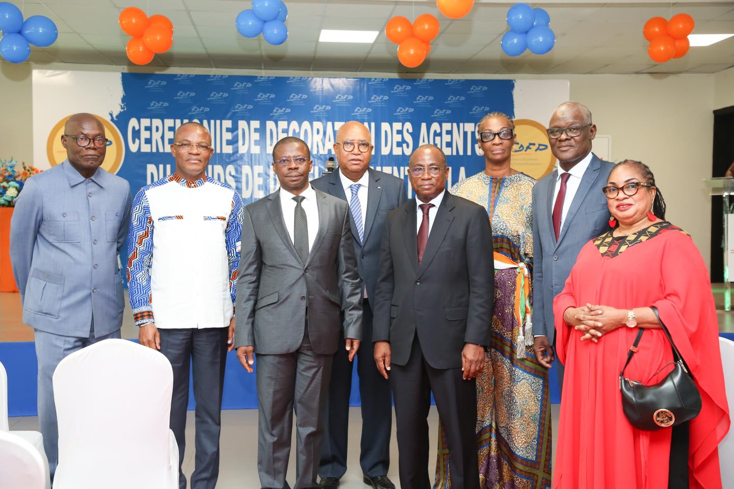 Enseignement Technique / Décoration des Agents du FDFP.