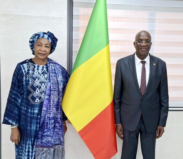 Mali / Le nouvel ambassadeur du Mali au Qatar reçue.