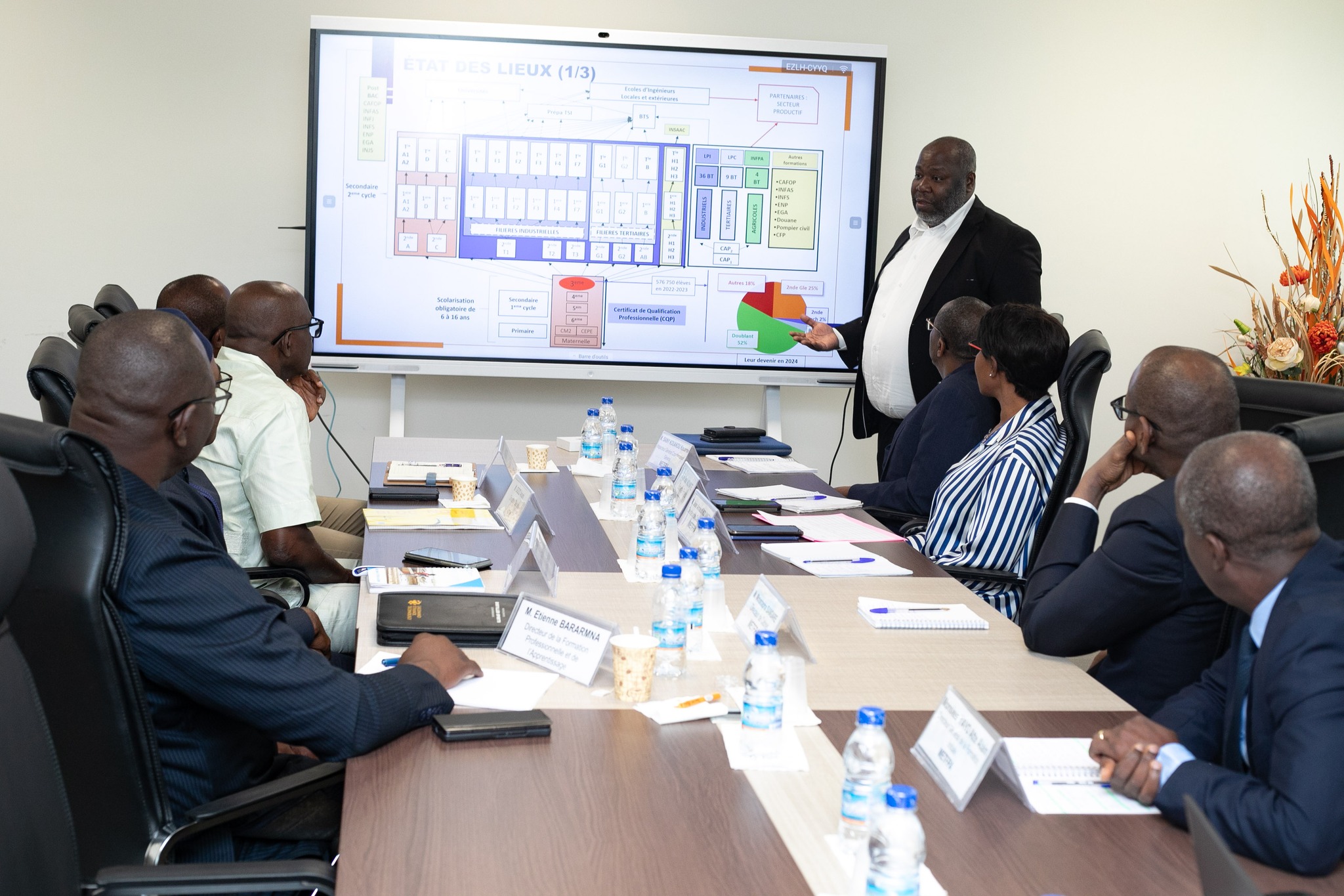 Enseignement Technique / Une délégation du Togo en mission.