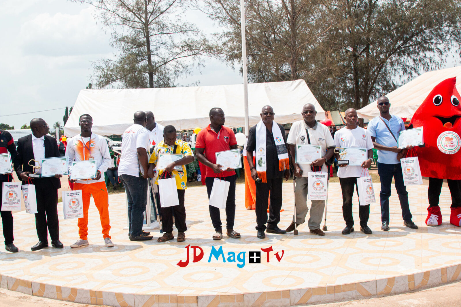 CNTS-CI / Semaine de Solidarité à Divo.