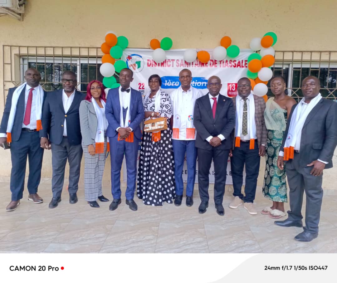 Côte d’Ivoire / Le district sanitaire de Tiassalé célèbre l’excellence.