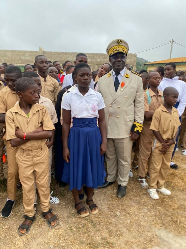 Côte d'Ivoire / Mankono : Cérémonie d’honneur à l’Emblème.